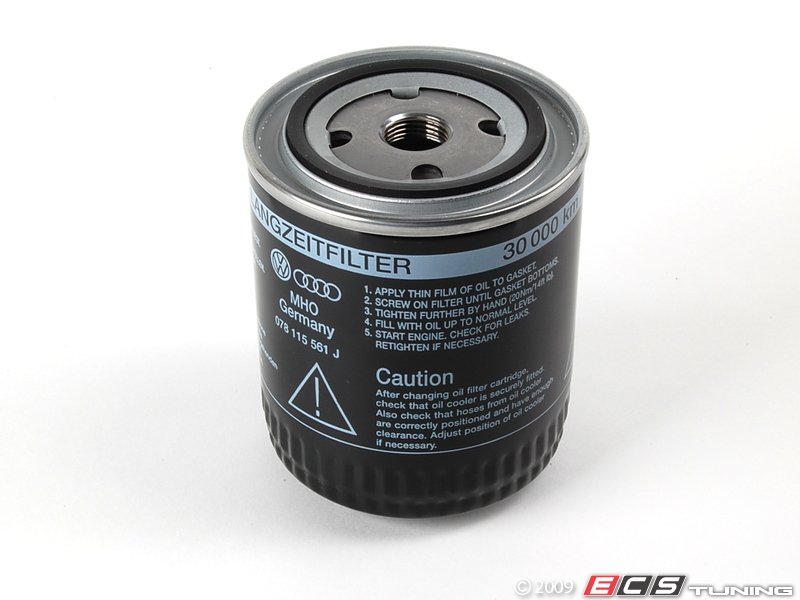 Genuine Volkswagen Audi - 078115561J - Oil Filter - Priced Each (078 ...