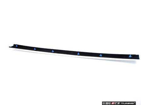 Genuine Porsche - 95555536601 - Rear Lid Moulding - High-Gloss Black