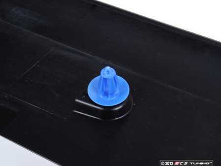 Genuine Porsche - 95555536601 - Rear Lid Moulding - High-Gloss Black