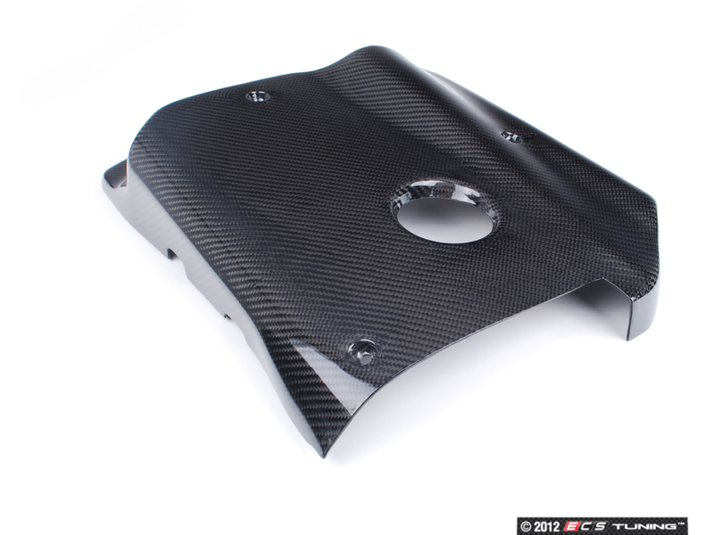 ECS News - Audi B6 A4 1.8T ECS Carbon Fiber Engine Cover