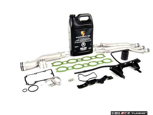 Genuine Porsche - 94810605906KT - Cayenne S Coolant Pipe Upgrade/Repair Kit