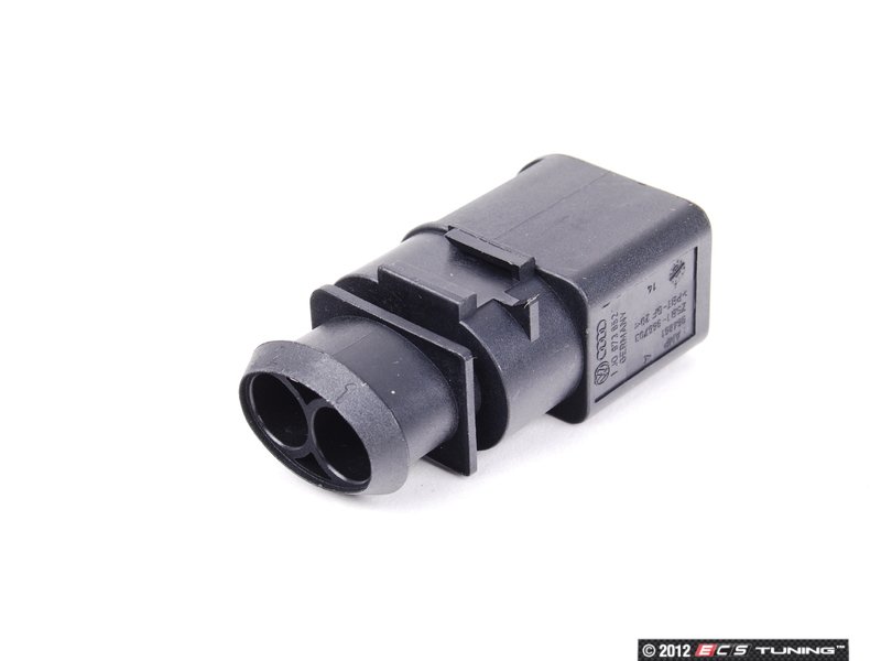 Genuine Volkswagen Audi - 1J0973852 - Connector housing - 2 pin (1J0 ...