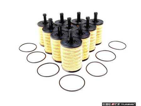 Genuine Volkswagen Audi - 071115562C - Oil Filter - 10 Pack (071 115 562 C)