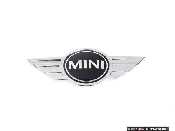 Genuine MINI - 51149811725 - Hood Emblem (51-14-9-811-725)