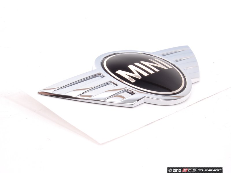 Genuine MINI - 51142754972 - Hood Emblem (51-14-2-754-972)