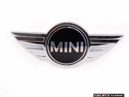 Genuine MINI - 51142754972 - Hood Emblem (51-14-2-754-972)