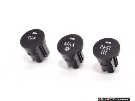 Genuine BMW - 61319250196 - HVAC Control Caps (61-31-9-250-196)