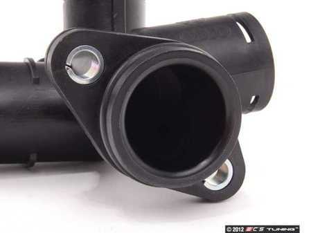 Genuine Volkswagen Audi - 06D121132C - Coolant Hose Flange (06D 121 132 C)