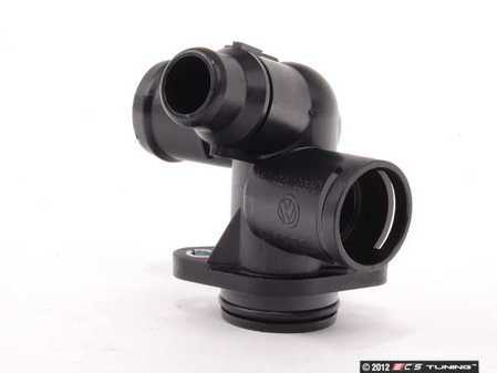 Genuine Volkswagen Audi - 06D121132C - Coolant Hose Flange (06D 121 132 C)