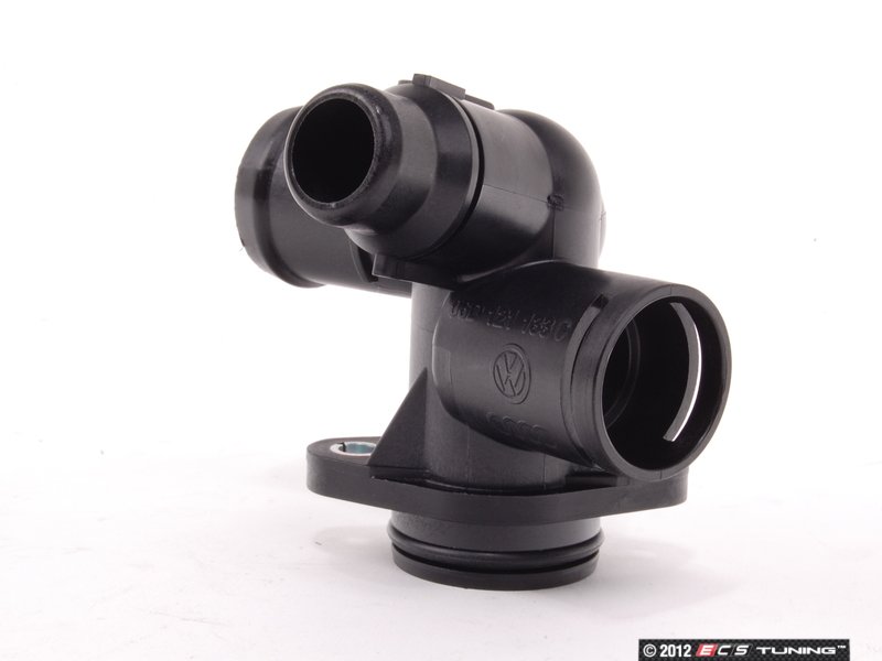 Genuine Volkswagen Audi - 06D121132C - Coolant Hose Flange (06D 121 132 C)