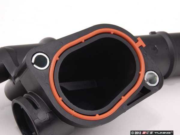 Genuine Volkswagen Audi - 03G121132B - Coolant Flange (03G 121 132 B)