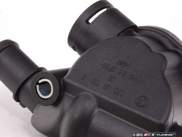 Genuine Volkswagen Audi - 03G121132B - Coolant Flange (03G 121 132 B)