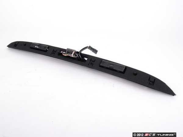 Genuine MINI - 51137074020 - Trunk Lid Grip - Chrome (51-13-7-074-020)