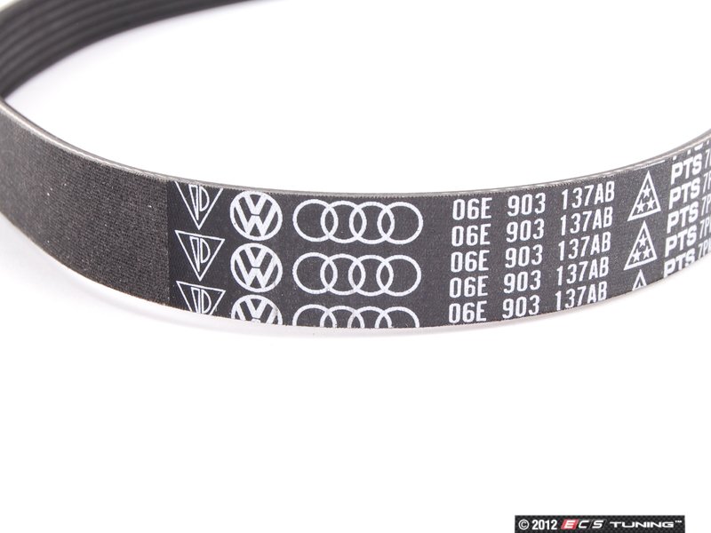 Genuine Volkswagen Audi - 06E903137AB - Supercharger Belt (06E 903 137 AB)