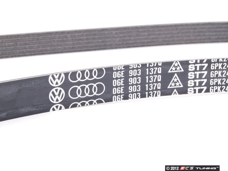 Genuine Volkswagen Audi - 06E903137Q - Accessory Belt (06E 903 137 Q)