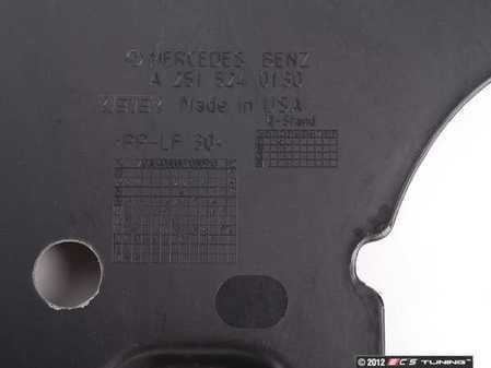 Genuine Mercedes Benz - 2515240130 - Belly Pan - Front