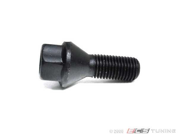 Genuine BMW - 36136781150 - Black Wheel Bolt - Priced Each (36-13-6-781 ...