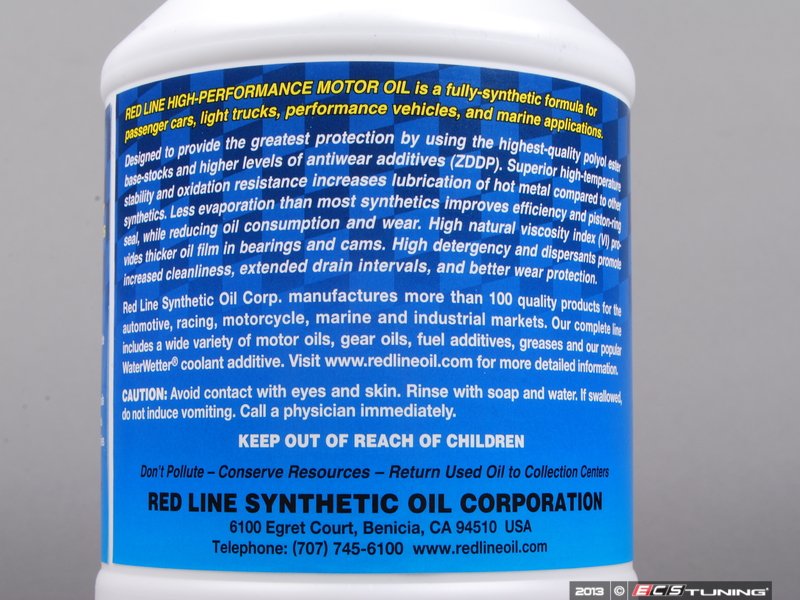 Redline - 11704 - Redline 10w-60 Engine Oil - 1 Quart