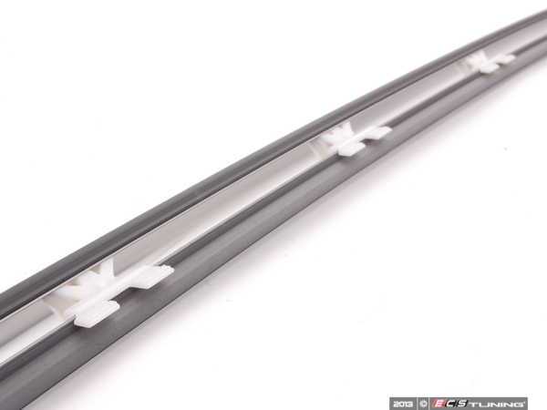 Genuine MINI - 51367071671 - Finisher For Side Window - Rear Left (51 ...