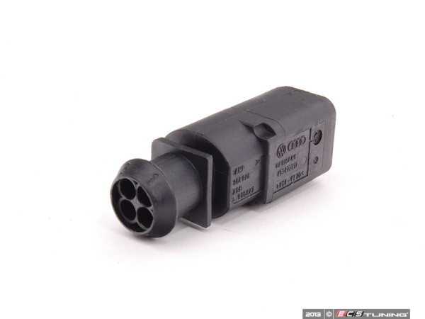 Genuine Volkswagen Audi - 4B0973812 - 4-Pin Connector - Priced Each ...