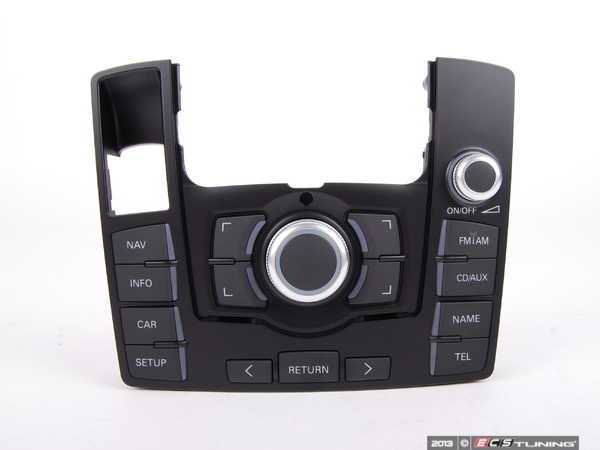 Genuine Volkswagen Audi - 4F1919611NH77 - Operating Unit For MMI ...