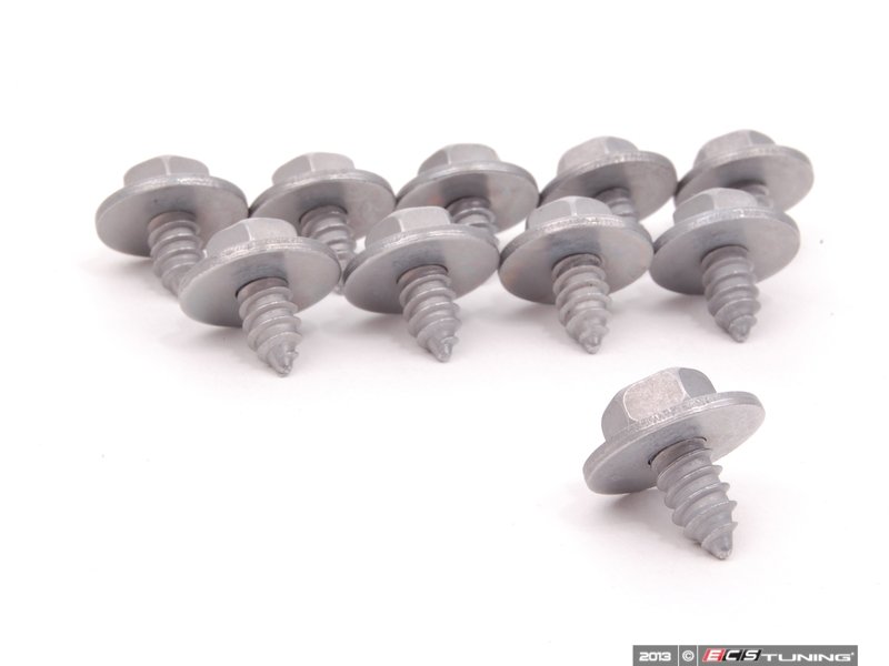 Genuine BMW - 07143421225KT - Hex Head Screw With Washer - Pack Of 10