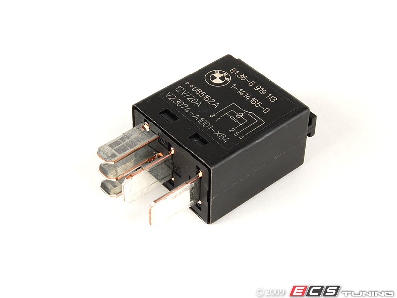 Genuine BMW - 61316919113 - Relay - Black (61-31-6-919-113)