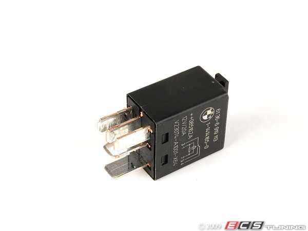 Genuine BMW - 61316919113 - Relay - Black (61-31-6-919-113)