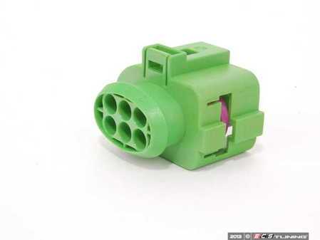 Genuine Volkswagen Audi - 3D0973733F - Connector Housing - 6-Pin (3D0 ...