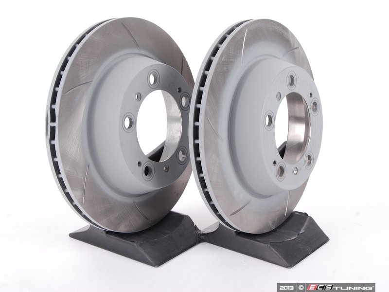 Sebro - 909322 - Rear Slotted Brake Rotors - Pair 11.77" (299mm)