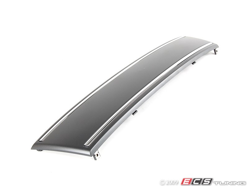 Genuine Volkswagen Audi - 4F0807285BL1QP - License Plate Filler - Grey ...