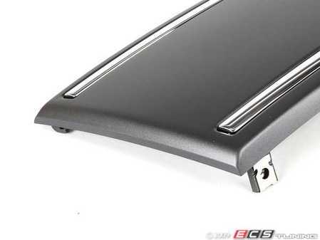 Genuine Volkswagen Audi - 4F0807285BL1QP - License Plate Filler - Grey ...
