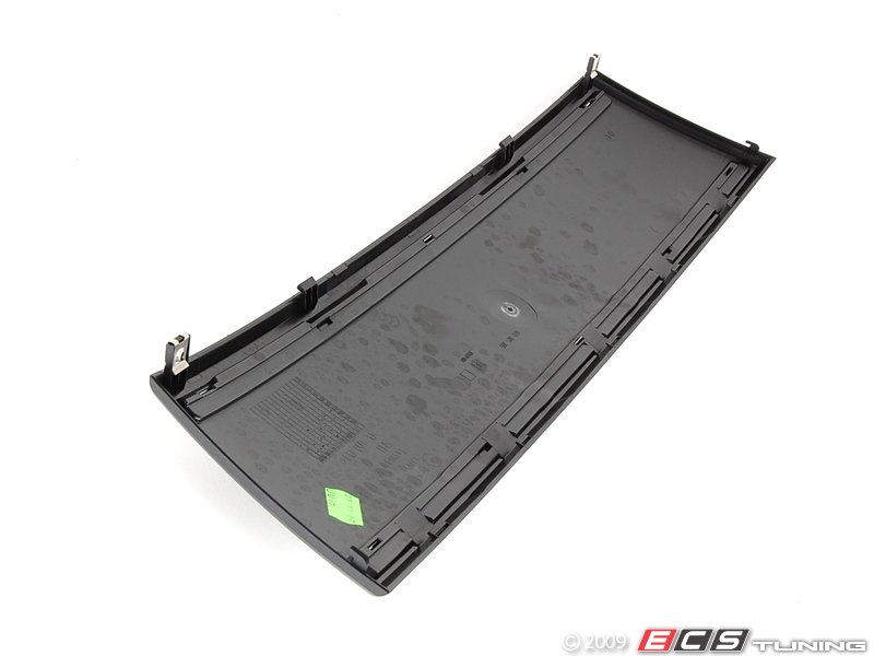 Genuine Volkswagen Audi - 4F0807285BL1QP - License Plate Filler - Grey ...