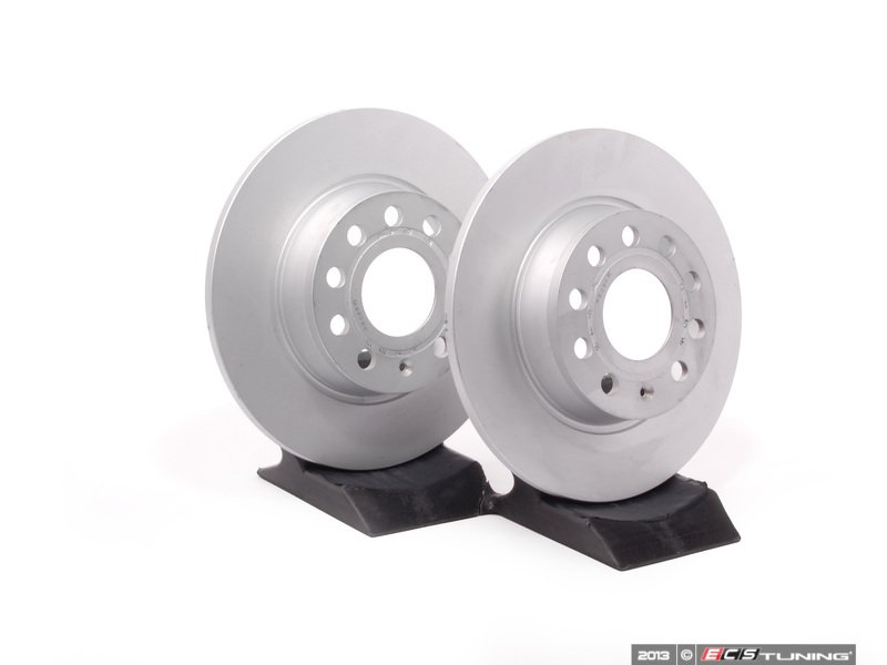 Genuine Volkswagen Audi - 1K0698601AA - Rear Brake Rotors - Pair ...