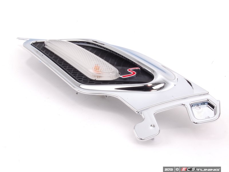 Genuine MINI - 51139804618 - Side Carrier Turn Signal Trim S Chrome ...
