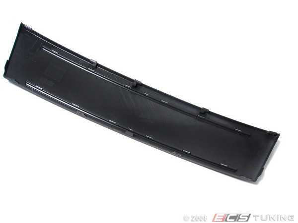 Genuine Volkswagen Audi - 4E0807285AL1QP - Plate Filler - Grey - (NO ...