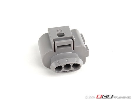 Genuine Volkswagen Audi - 1J0973723G - Gray connector housing - 3 pin ...