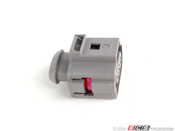 Genuine Volkswagen Audi - 1J0973723G - Gray connector housing - 3 pin ...