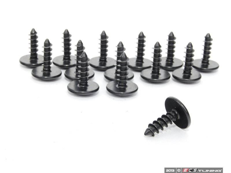 Genuine Volkswagen Audi - 5K0805911G - Front Fender Liner Hardware Kit ...