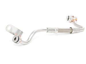 BMW E92 335i N54 3.0L Turbocharger Oil Lines - ECS Tuning