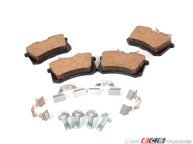 Genuine Volkswagen Audi - 1J0698451R - Rear Brake Pad Set (1J0 698 451 R)