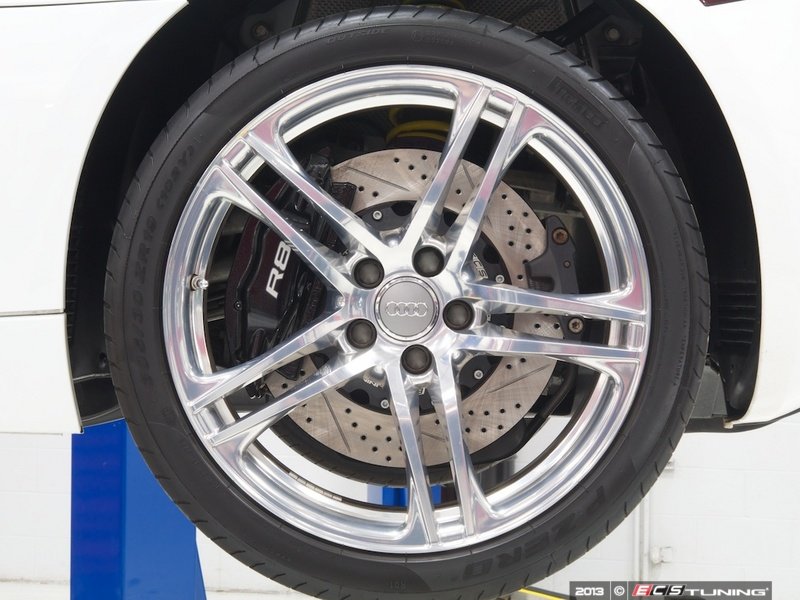 ECS News - Audi R8 ECS 2-Piece Brake Rotors