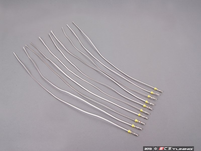 Genuine BMW - 61130007571KT - Snap In Socket With Wire Lead - Pack Of 10