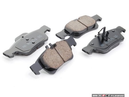 Akebono - 0044204420 - Rear Euro Ceramic Brake Pad Set