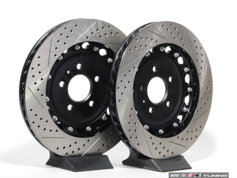 ECS News - Audi R8 ECS 2-Piece Front Brake Rotors