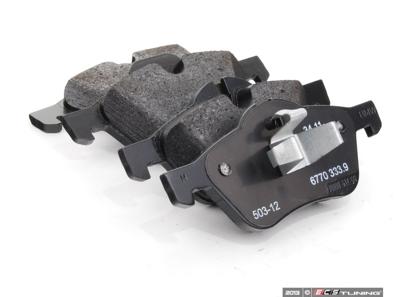 Genuine MINI - 34116770332 - Front Brake Pad Set (34-11-6-770-332)