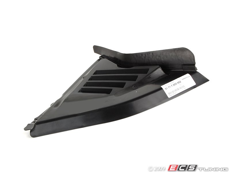 Genuine BMW - 51717203952 - Front bumper belly pan - right (51-71-7-203 ...