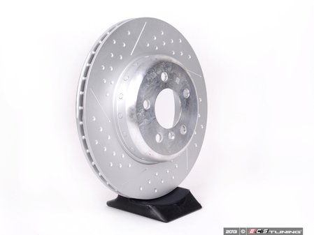 Genuine BMW M Performance - 34206797600 - Brake Disc - Cross-Dimpled ...