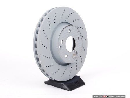 Genuine BMW M Performance - 34206797600 - Brake Disc - Cross-Dimpled ...