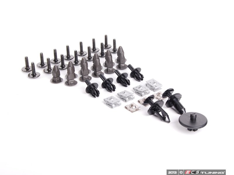 Assembled By ECS - N90821401KT - Front Fender Liner Hardware Kit ...